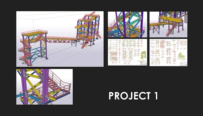 Structural design and tekla modeling, steel, concrete, wood by ...