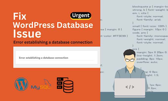Fix wordpress database issue error establishing a database connection ...