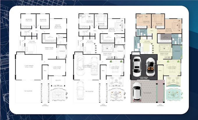 Redraw floor plan from matterport, pdf or sketch by Misbahdesigner7 | Fiverr