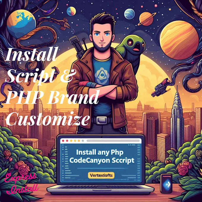 Setup any codecanyon php script customize and rebrand it by Vertexsofts | Fiverr