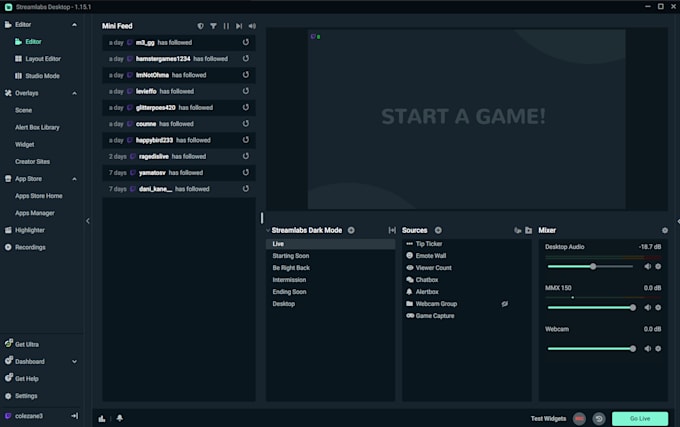 Help you set up your twitch, streamlabs, bots, emotes by Colzane | Fiverr