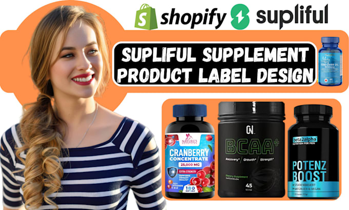 Do product label design supliful supplement product label design ...
