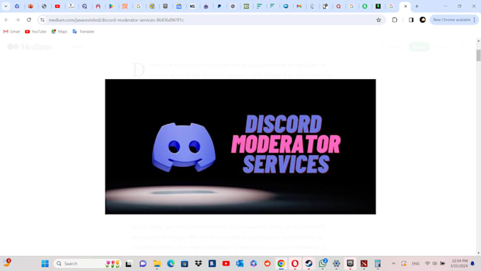 Be your discord moderator admin 30dollars per hour by Omar_x2 | Fiverr