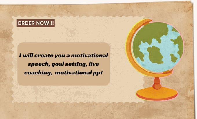 Create you a motivational speech, goal setting, live coaching ...