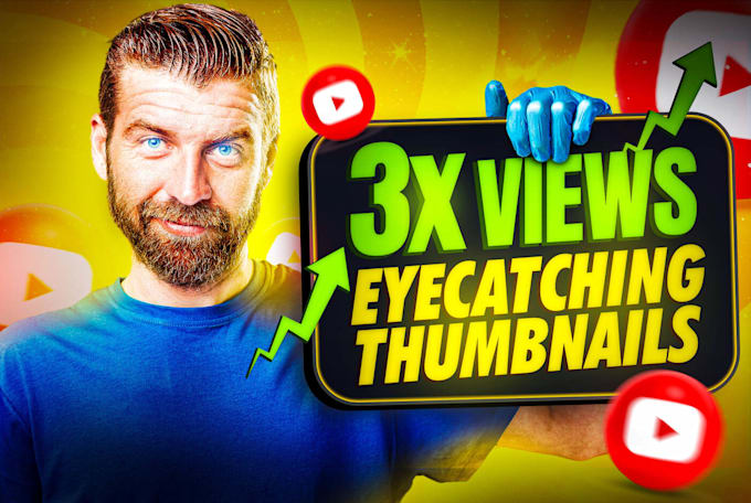 Create eye catchy youtube thumbnail design by Mohdaakib418 | Fiverr