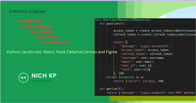 Build you full website , figma design as a full stack developer by ...