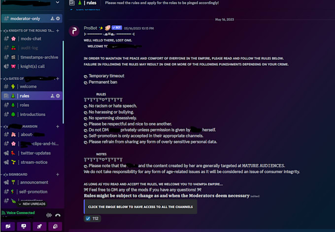 Help setup your discord server by Tenshortcakes | Fiverr