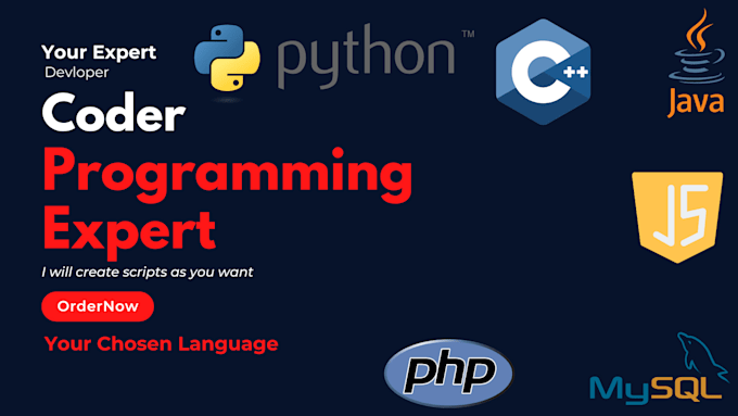 Create Custom Scripts In Python Cpp Java And Javascript By Engrhasanali543 Fiverr