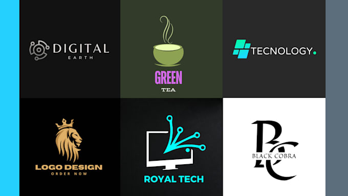 Do flat minimalist modern logo for your business by Saifrubian3 | Fiverr