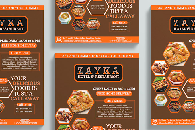 Design simple and attractive poster and flyers in 12 hrs by ...