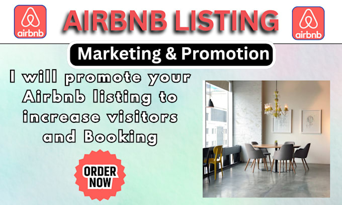 Do airbnb promotion, airbnb marketing ,airbnb listing, to boost airbnb ...