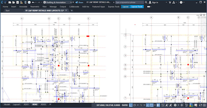 Do rebar detailing and bar bending scheduling using autocad and tekla by Chero_02 | Fiverr