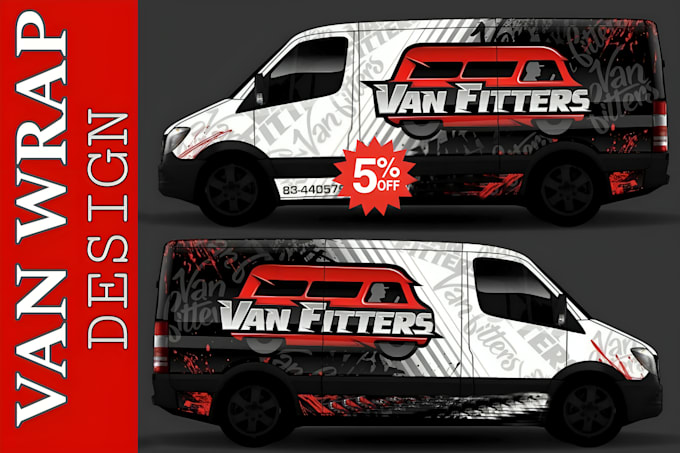Do professional a truck wrap van wrap vehicle wrap car wrap design ...