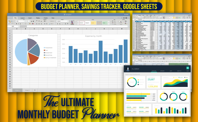 Design budget planner, google sheet excel dashboard budget planner by ... Design budget planner, google sheet excel dashboard budget planner by ...