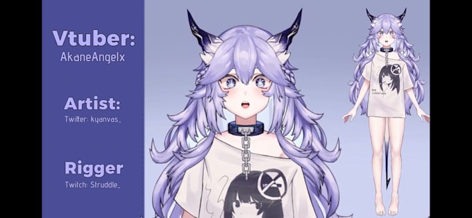 Rig your live2d vtuber model by Struddle_ | Fiverr Rig your live2d vtuber model by Struddle_ | Fiverr
