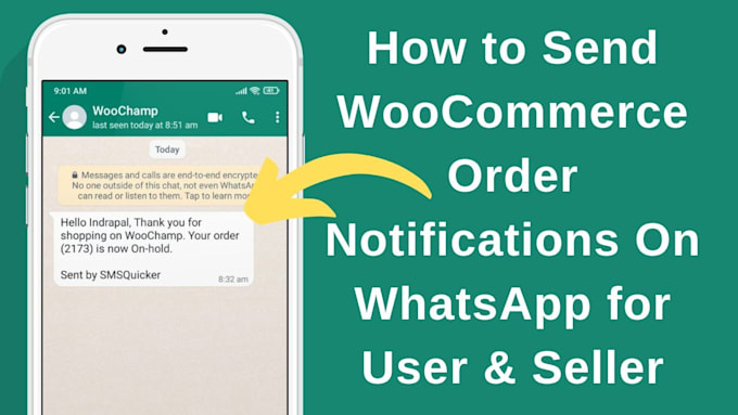 Create Woocommerce Order Whatsapp Notifications By Suba1990 Fiverr