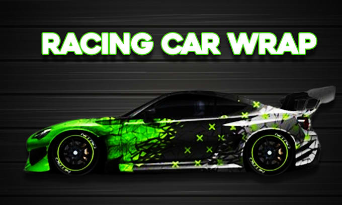 Do racing car wrap design, racing car wrap, sports car wrap, by ...