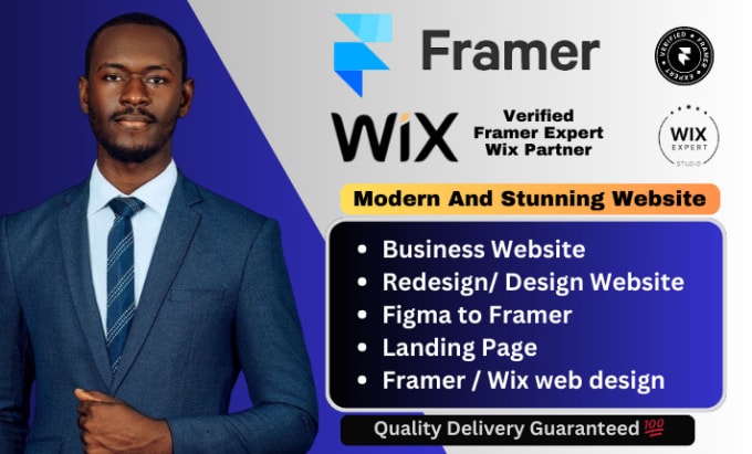 Do framer website, figma to framer, framer landing page, framer, wix ... Do framer website, figma to framer, framer landing page, framer, wix ...