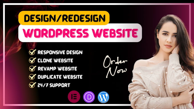 Design, redesign, responsive, revamp, duplicate wordpress website ... Design, redesign, responsive, revamp, duplicate wordpress website ...