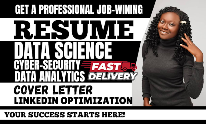 Generate data science resume, data analyst, cyber security, data analysis by Miralice11 | Fiverr