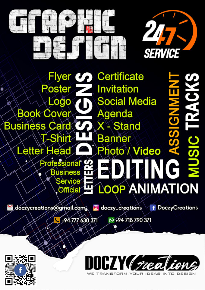 Create small motion animations by Doczycreations | Fiverr