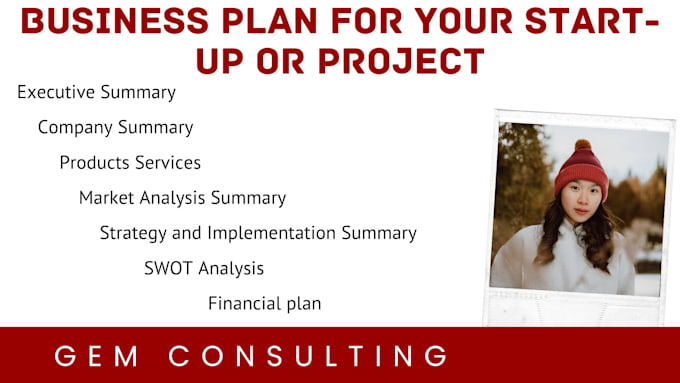 Prepare a complete business plan by Gemconsultvn | Fiverr
