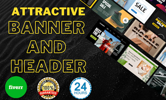 Design website header ,banner or slider and website ads by Aqeeljafri1 | Fiverr