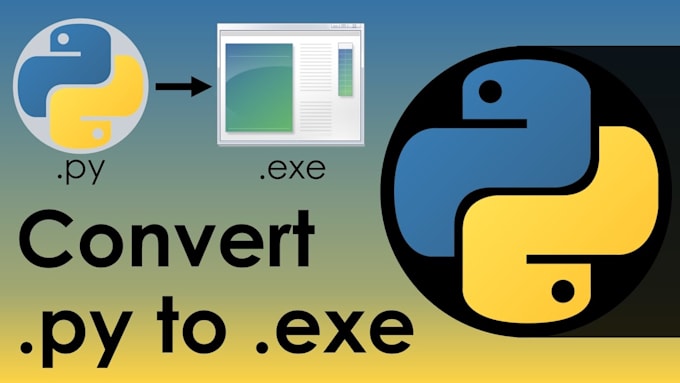 Convert your python program into exe by Shahzeibarain | Fiverr Convert your python program into exe by Shahzeibarain | Fiverr