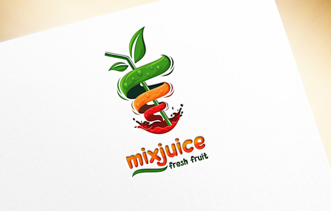 Design a tropical fruit drinks logo by Creativetonny | Fiverr