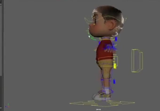 Rig and create 3d character model, vrchat avatar in cinema 4d, blender ...
