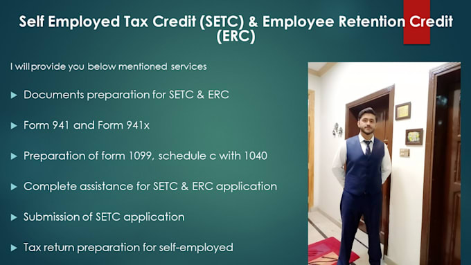 Do ppp, ertc and self employed tax credit setc 7202 by Saifkhancpa | Fiverr