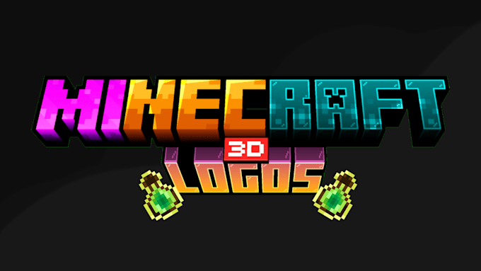 Create a custom minecraft logo by Victorml15 | Fiverr