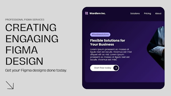 Design figma landing pages and website mockups by Malikhassan_0 | Fiverr