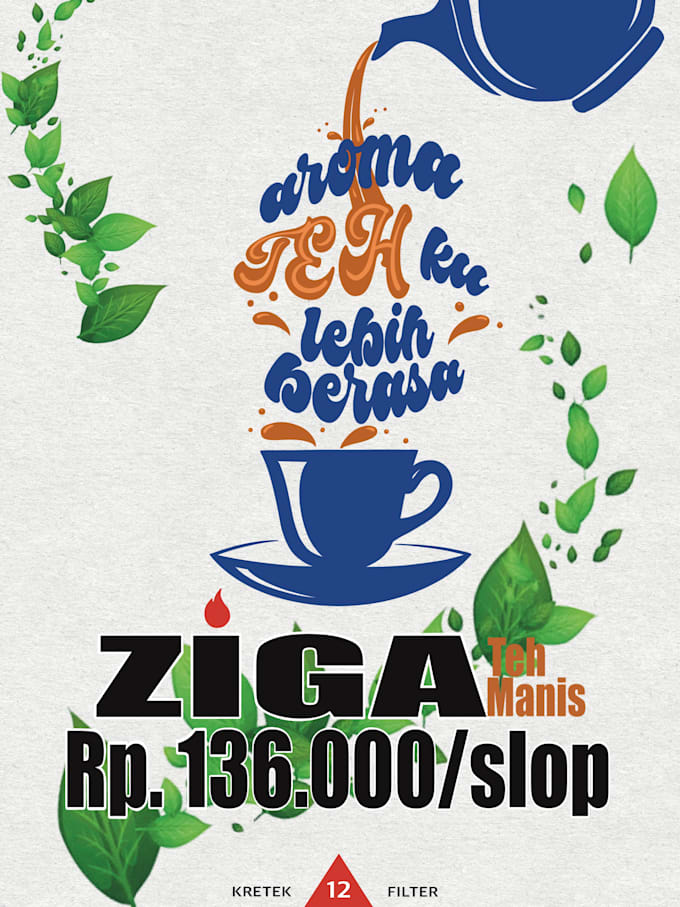 Drawing a postering design, banner design for any puuposes by Intan1808 | Fiverr