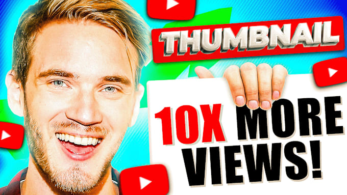 Design amazing youtube thumbnails by Cast4way | Fiverr