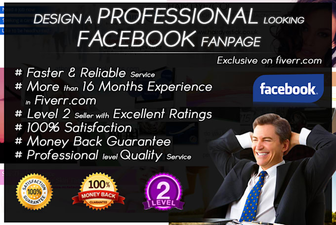 Design a awesome looking facebook fanpage by Allabouti5 | Fiverr