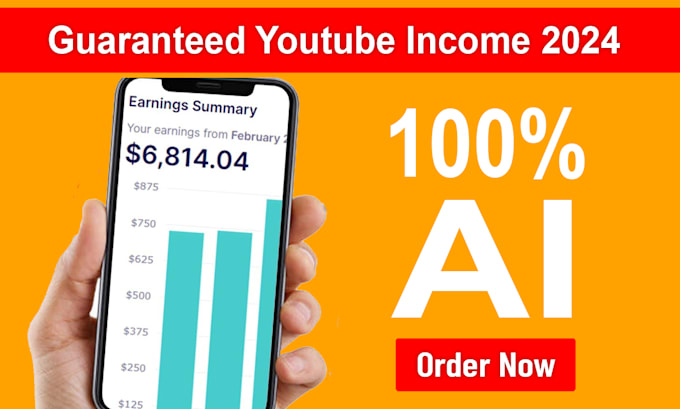 Teach you my faceless youtube guarantted passive income method by Fosfar75 | Fiverr