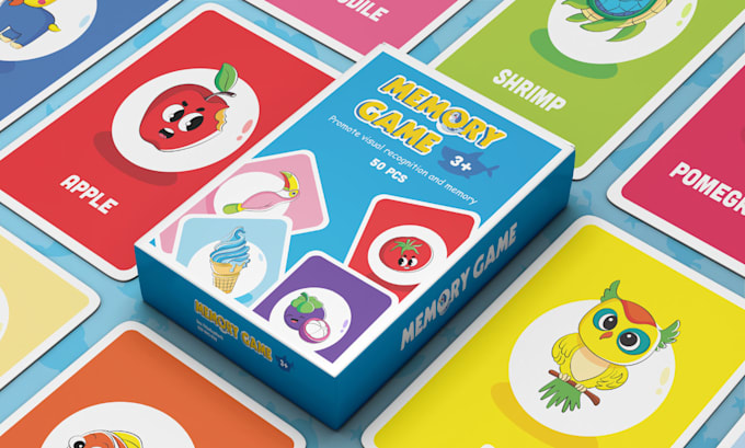 Design educational game, card game design, kid game, board game, card ...