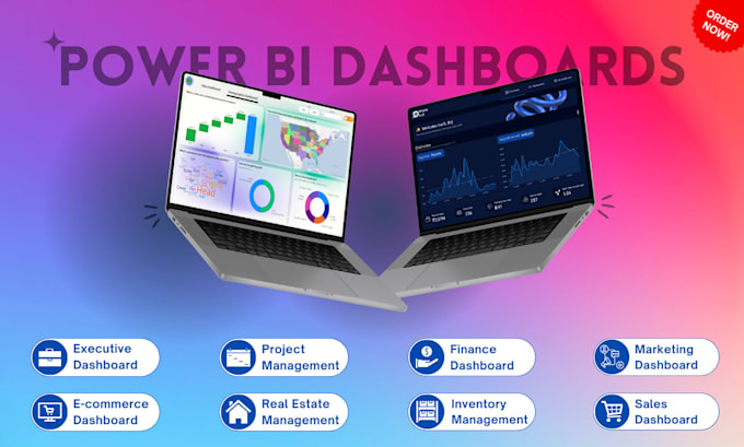 Make power bi dashboard, charts, graphs, dax, custom visuals, power query by Vaibhavpz_15 | Fiverr