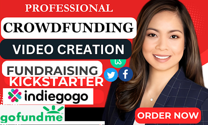Do crowdfunding campaign video creation for indiegogo gofundme ...