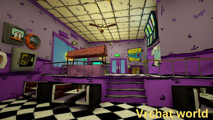 Create a full vrchat avatar world, vrc world, metaverse, virtual ...