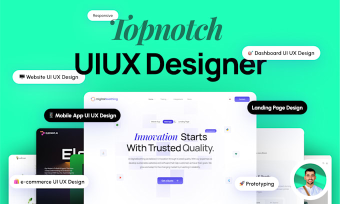 Do product web, app and dashboard ui ux designs in figma by ...