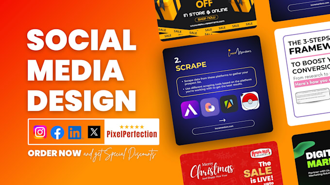 Do instagram carousel, feed, instagram post, facebook post by Pixel ...