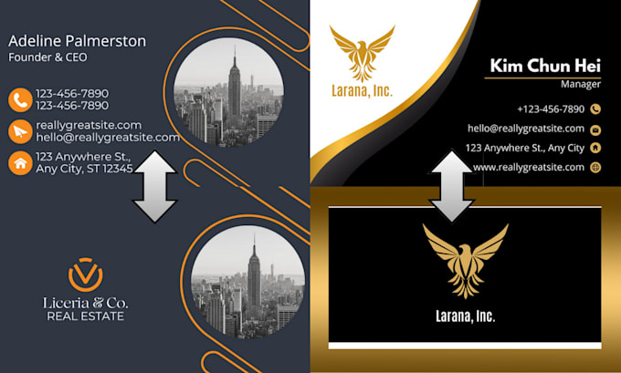 Create an amazing business card, flyer, poster design for you by ...