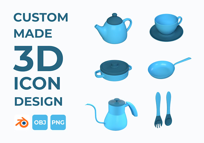 Create custom, unique 3d icons for your ui, website or app by ...