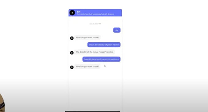 Create chatbot for your custom dataset by Mrabeelimran | Fiverr