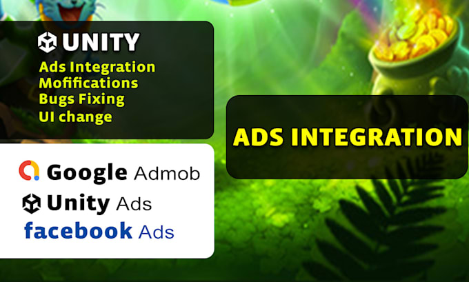 Integrate admob ads, unity ads, meta ads in your games by Izharahmad196 ... Integrate admob ads, unity ads, meta ads in your games by Izharahmad196 ...