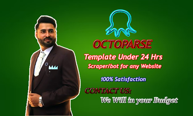 Professional web and data scraping with octoparse and parsehub by Mohsinnaseer460 | Fiverr
