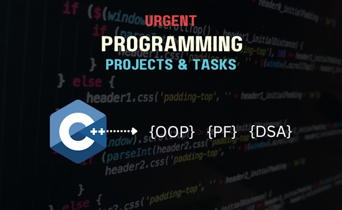 Complete your c sharp and c plus plus programming projects and tasks by Muffi11 | Fiverr