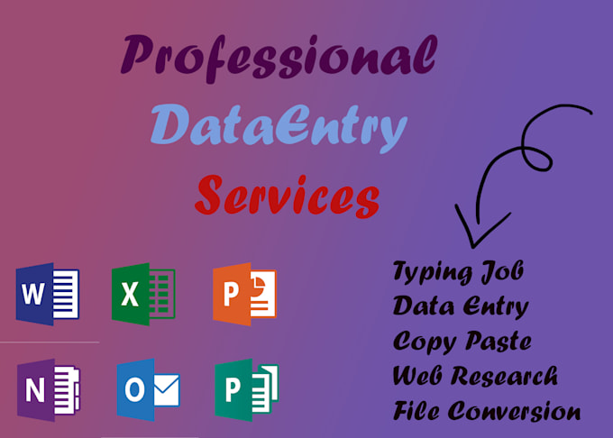 Do data entry, copy paste, excel data entry, pdf to excel by Services_a_to_z | Fiverr
